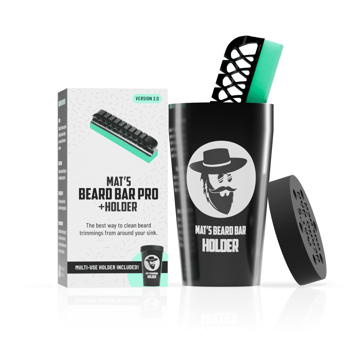 Mat's Beard Bar Holder For Version 2.0 - Bearded Men Gifts